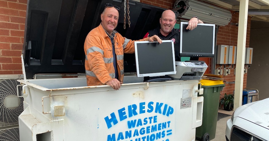 We can take care of your e-waste | Hereskip